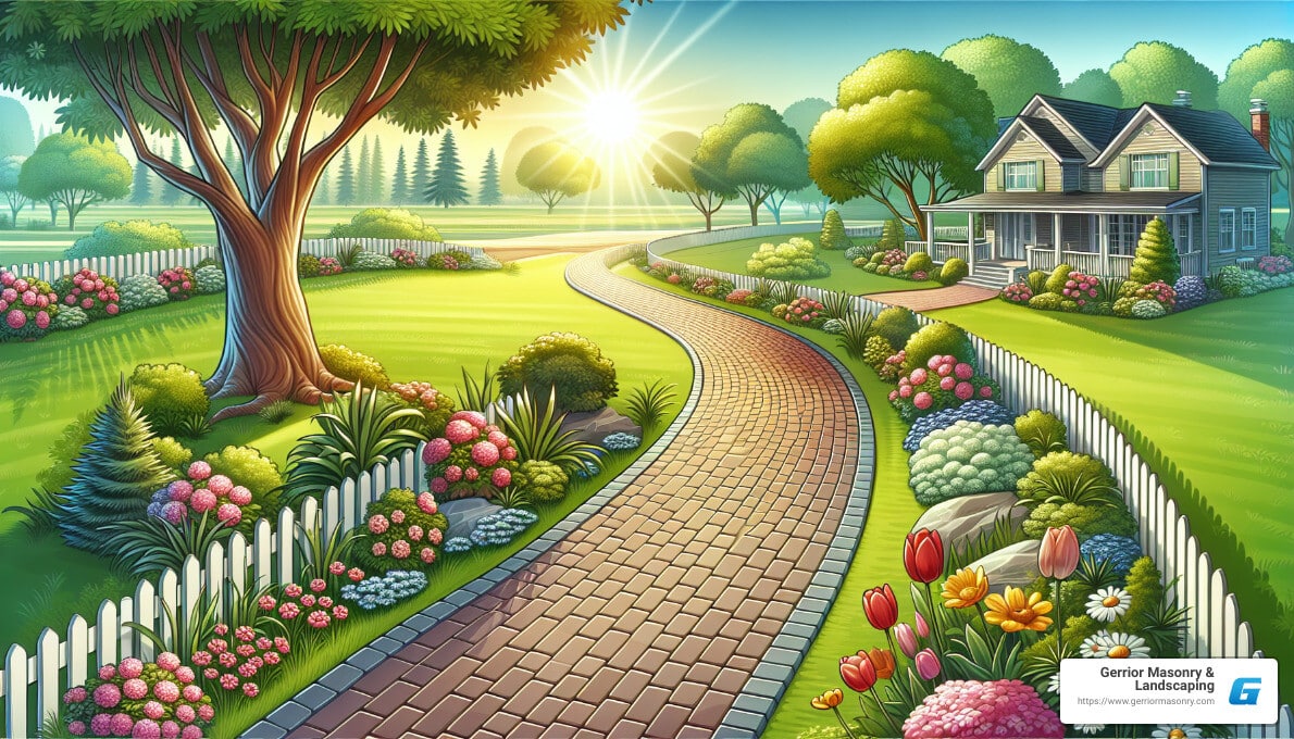 Curved Paver Walkway Guide: Top Tips for 2024 Success